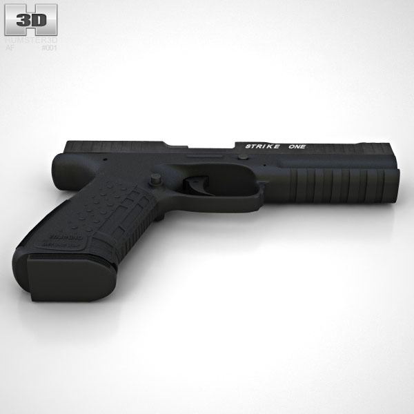 Arsenal Firearms AF1 “Strike One” 3D model to Download in Max, FBX, Obj ...